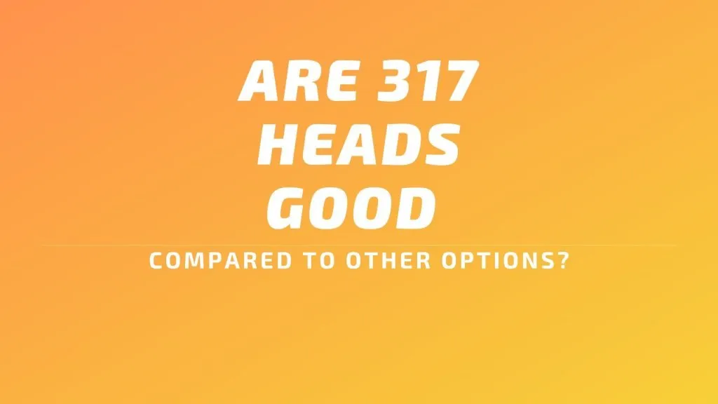 Are 317 Heads Good Compared To Other Options?