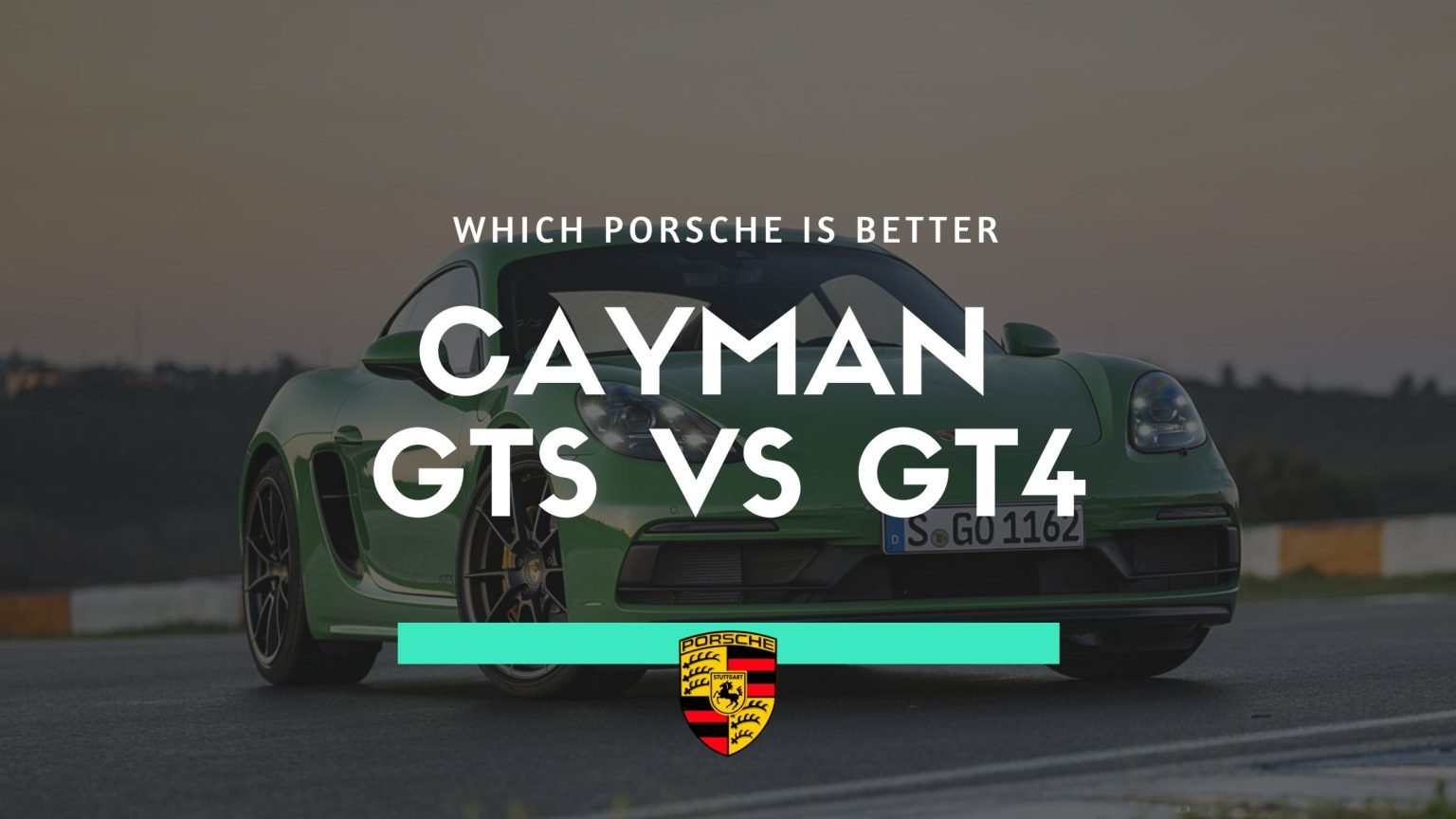 Porsche Cayman GTS vs GT4: Comparison Time